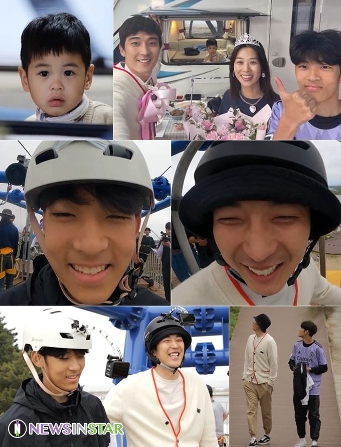 KBS2 '슈돌' 강경준 & 17살 정안, 찐친 같은 현실 부자! 사나이 자존심 건 대결 펼친다!