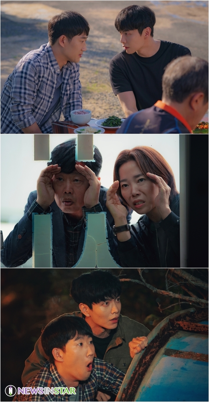 JTBC '힙하게' 이민기X김희원X정이랑X조민국, 연기 장인들이 빚을 환상의 코믹 플레이 ‘열연 파티’