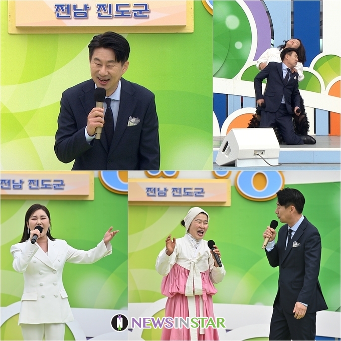 KBS1 ‘전국노래자랑’ 새로운 일요일의 하회탈’ 남희석, 본격 MC 출격 X 송가인 지원사격!